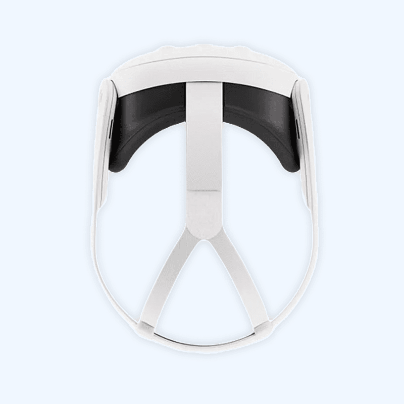 Meta Quest 3 – VR Headset – Vertical Left Tabs Rounded